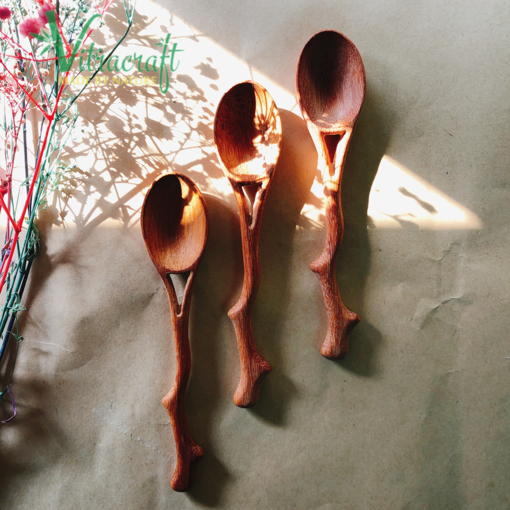 WSP04- branch-shaped Wooden Spoon – Vitracraft
